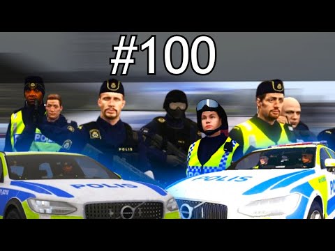 SVENSK POLIS I GTA #100 SPECIAL
