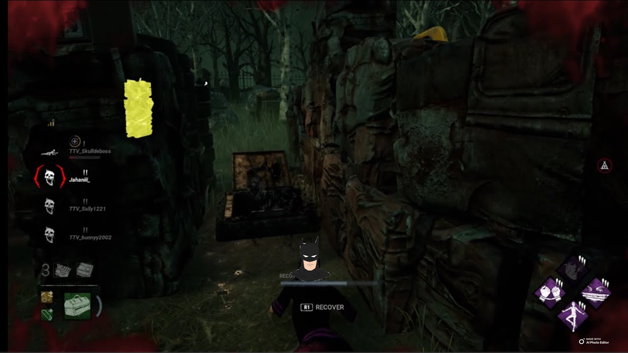 Dead By Daylight funny moments, clutch hatch, Smurf nut - YouTube