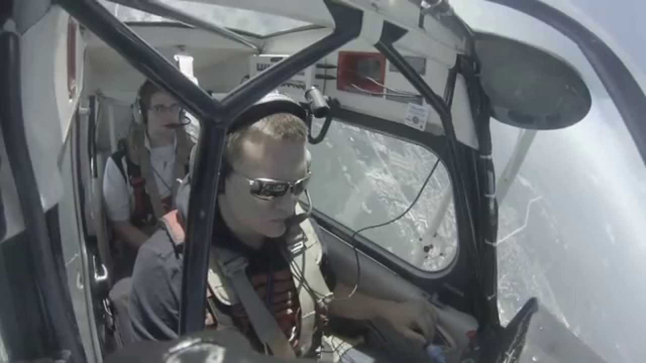 Spin recovery, knife edge flight, - YouTube