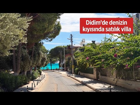 Didim’de denize yakın satılık 4 + 1 müstakil villa 