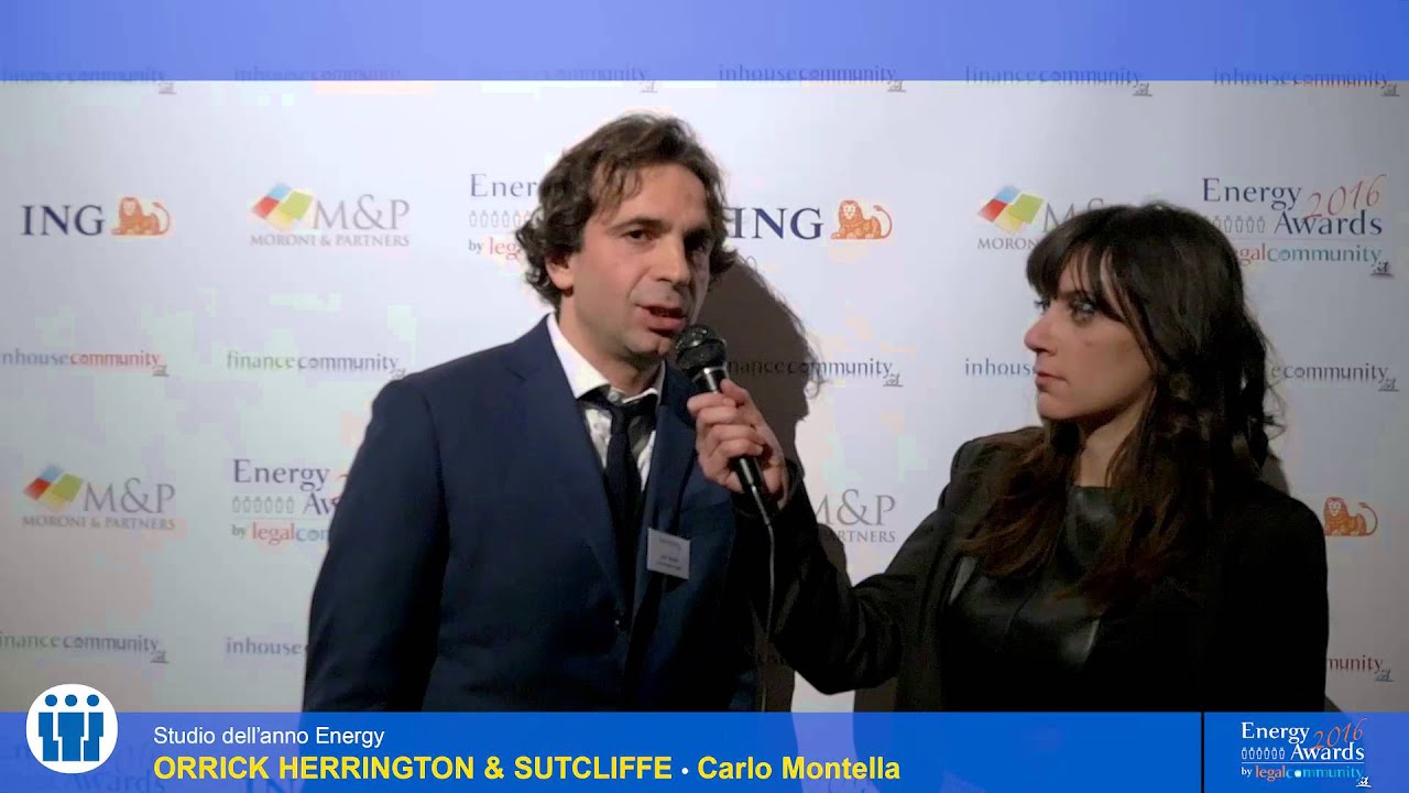 Carlo Montella - Energy Awards 2016 by legalcommunity.it - YouTube
