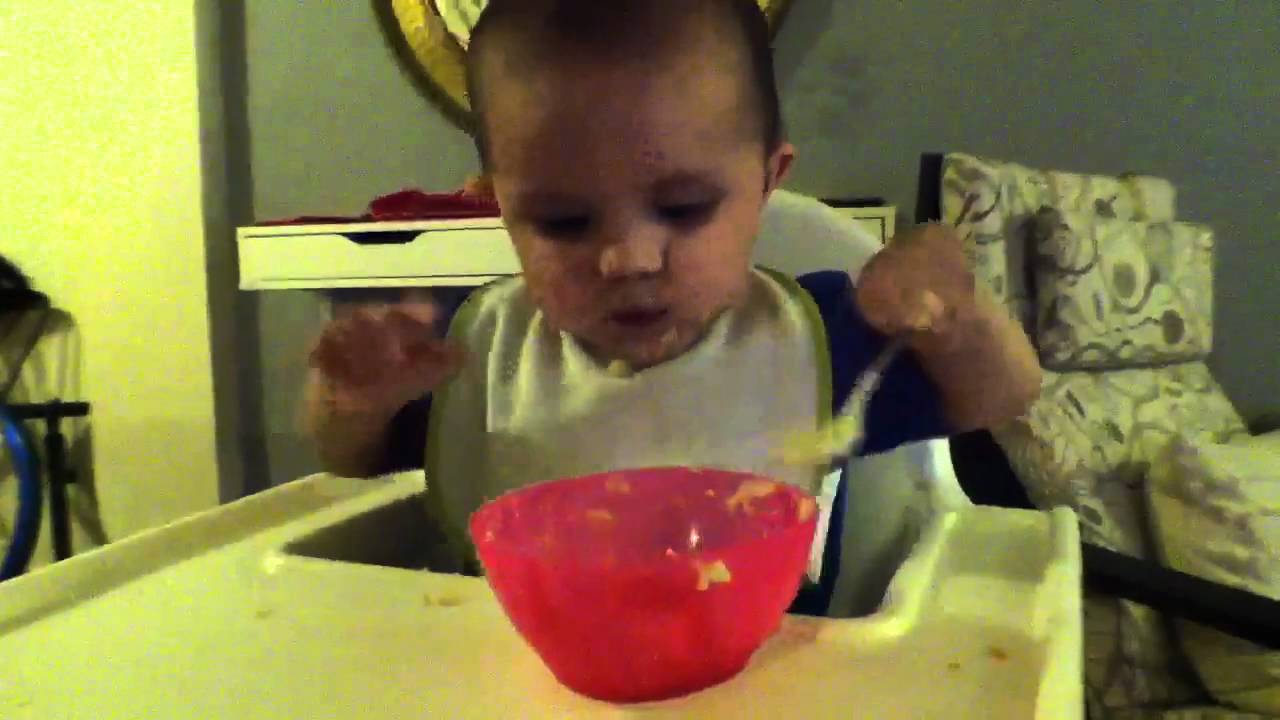 Logan eating again! - YouTube