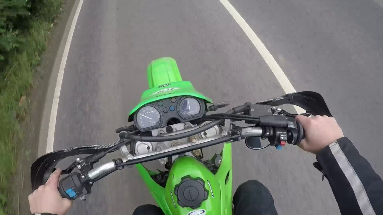 Cardowan Moss & Bishop Loch - Glasgow - Kawasaki KLX 250 - YouTube