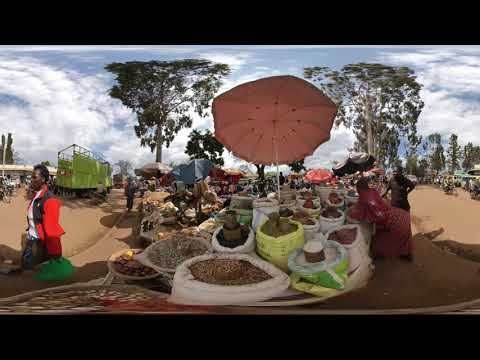 360 Degrees Tour a Life Garden and Local Market in Kitale, Kenya Thrive ...