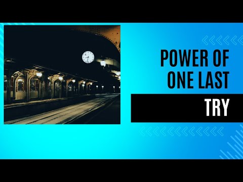 The Power One Last Try Best Motivation Story of Alex - YouTube