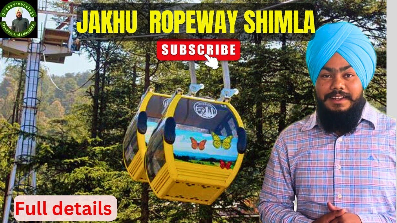 Jakhu Ropeway Shimla full vlog | Shimla Cable car Price | Jakhu Temple ...