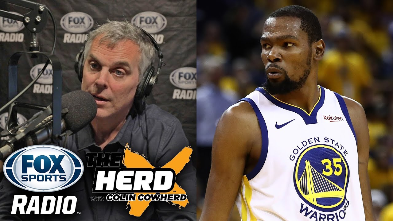 Colin Cowherd - Kevin Durant Leaving The Warriors Makes NO SENSE - YouTube