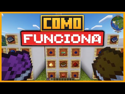 🟨 CÓMO FUNCIONA el LIBRO de RECICLAJE en el MOD de CORAIL TOMBSTONE en MINECRAFT - YouTube