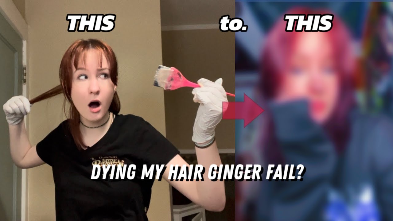 GINGER HAIR FAIL? |HaydenVio| - YouTube