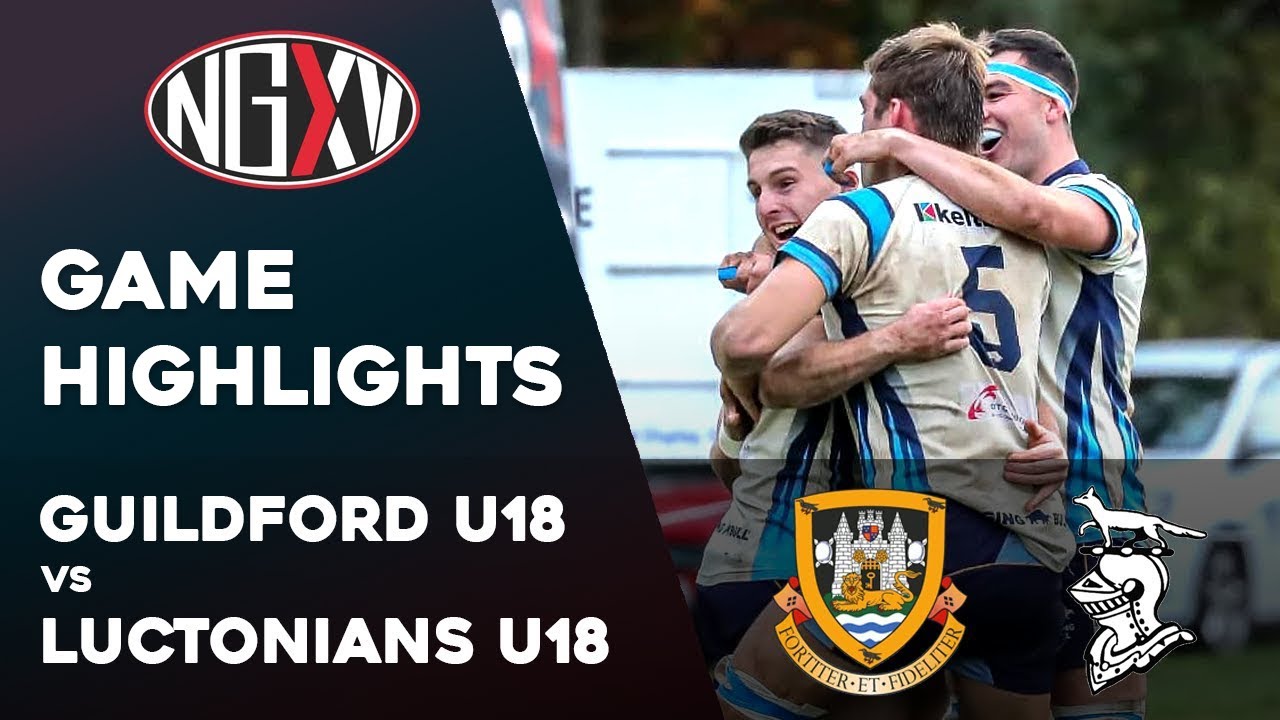 HIGHLIGHTS: Guildford RFC vs Luctonians RFC | U18 National Clubs Cup 13 ...