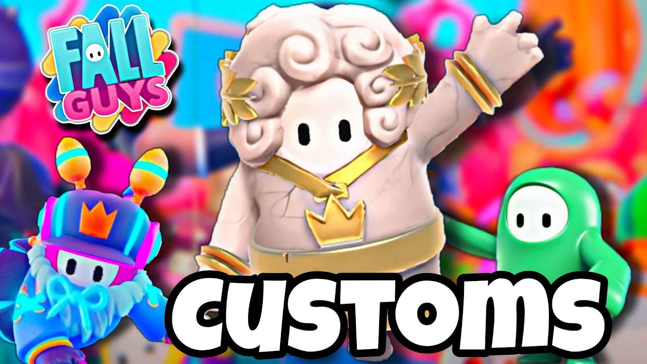 [LIVE] Fall Guys Customs All Day! Doing Everything! - YouTube