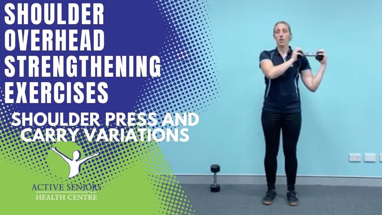 Shoulder overhead strengthening exercises - YouTube