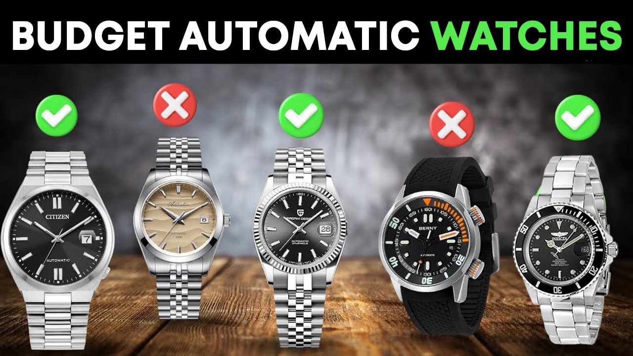 Top 5 BEST Budget Automatic Watches in Europe 2026 (Watch Before You ...