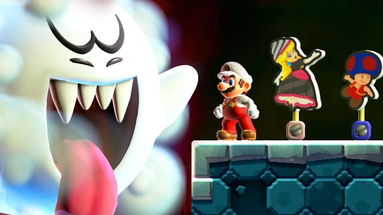 Super Mario Bros. Wonder - 100% Walkthrough Part 18 Gameplay King Boo ...