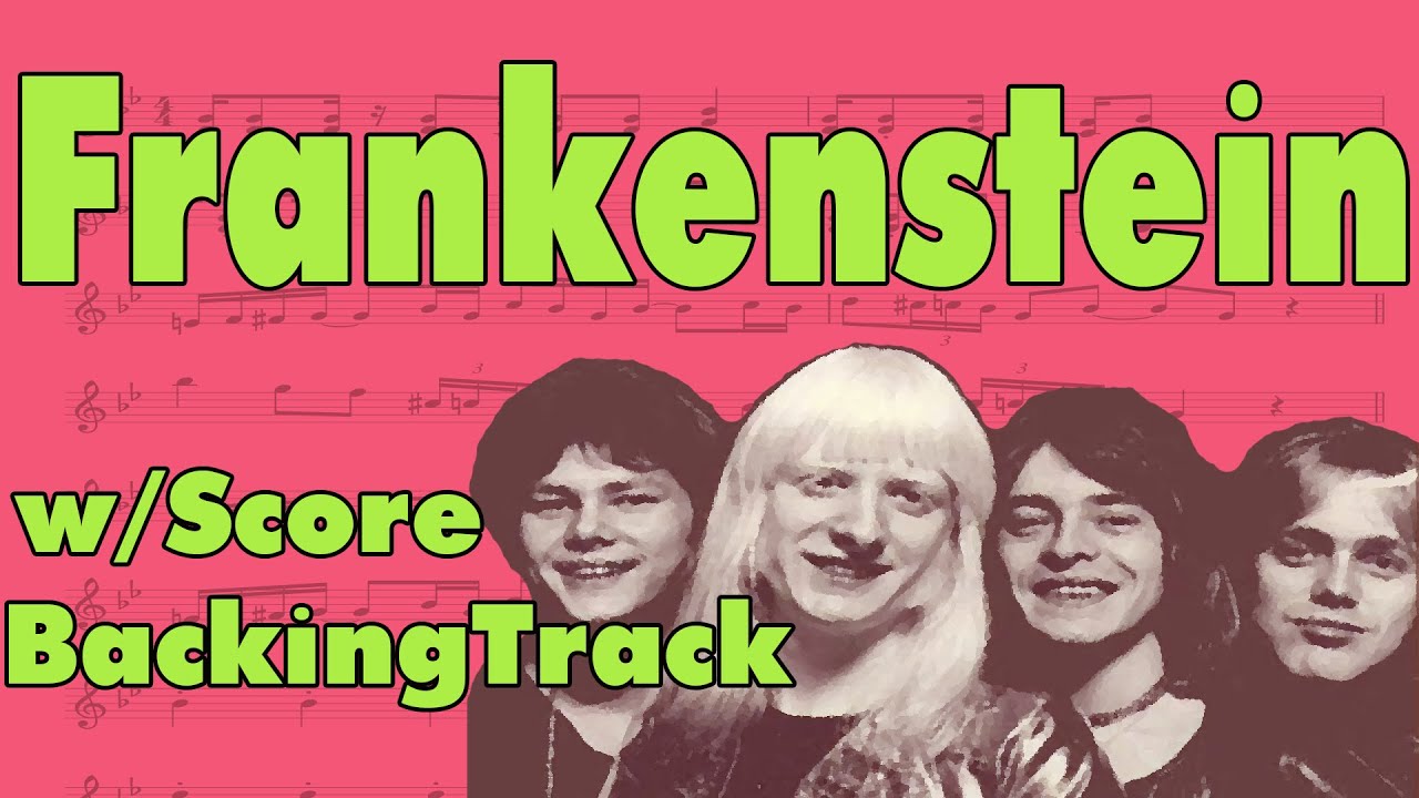 【Frankenstein】Backing Track (Edgar Winter ver.)w/Score - YouTube