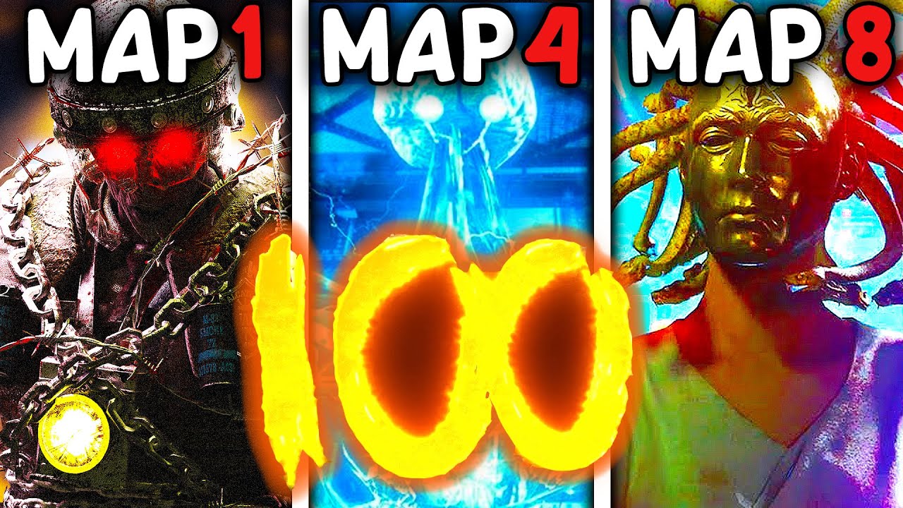 Starting On Round 100 On Every BO4 Map - YouTube