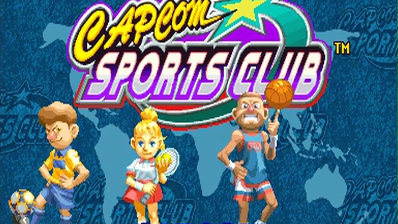 Capcom Sports Club (Capcom 1997) Attract Mode 60fps - YouTube