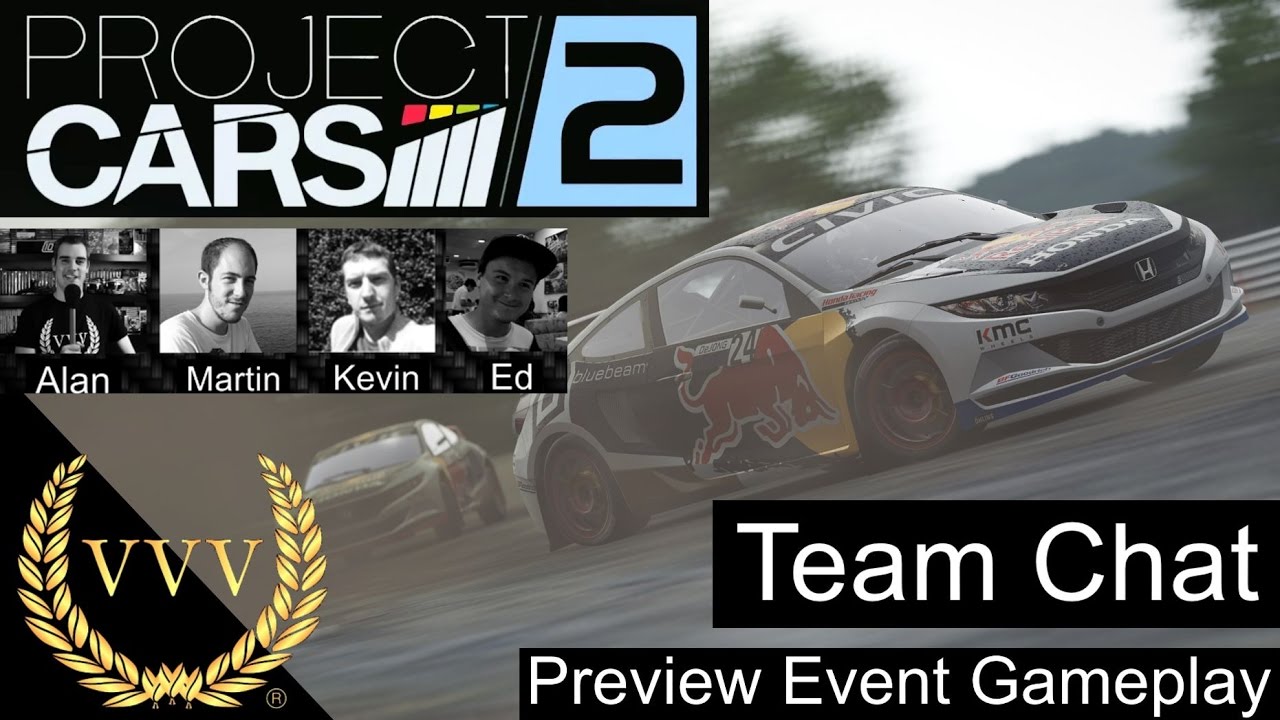 Project Cars 2 - Rallycross Reveal Team Chat - YouTube