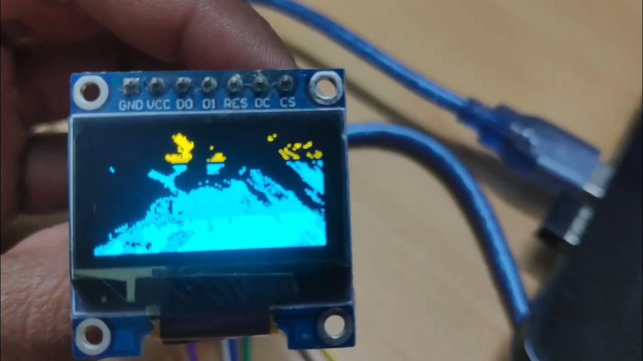 How to play a video on an SSD1306 OLED - YouTube