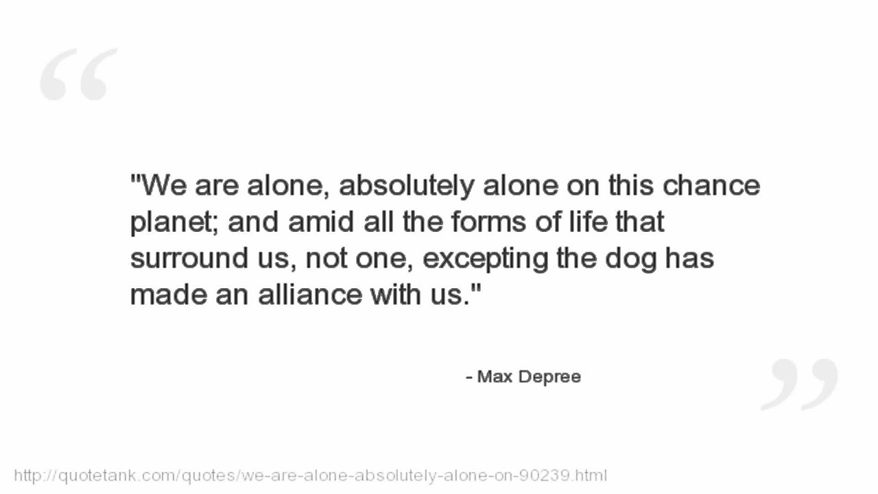 Max Depree Quotes - YouTube