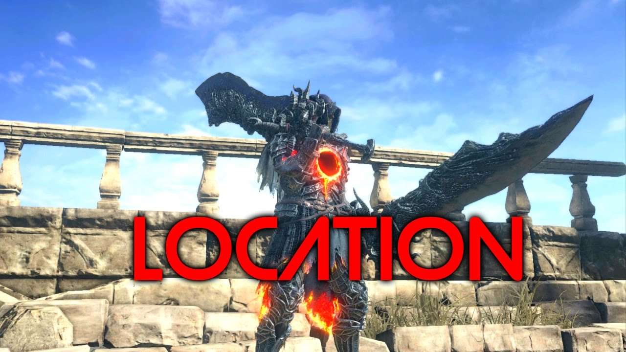 Ringed Knight Paired GreatSwords LOCATION! New Dark Souls 3 DLC Weapon ...