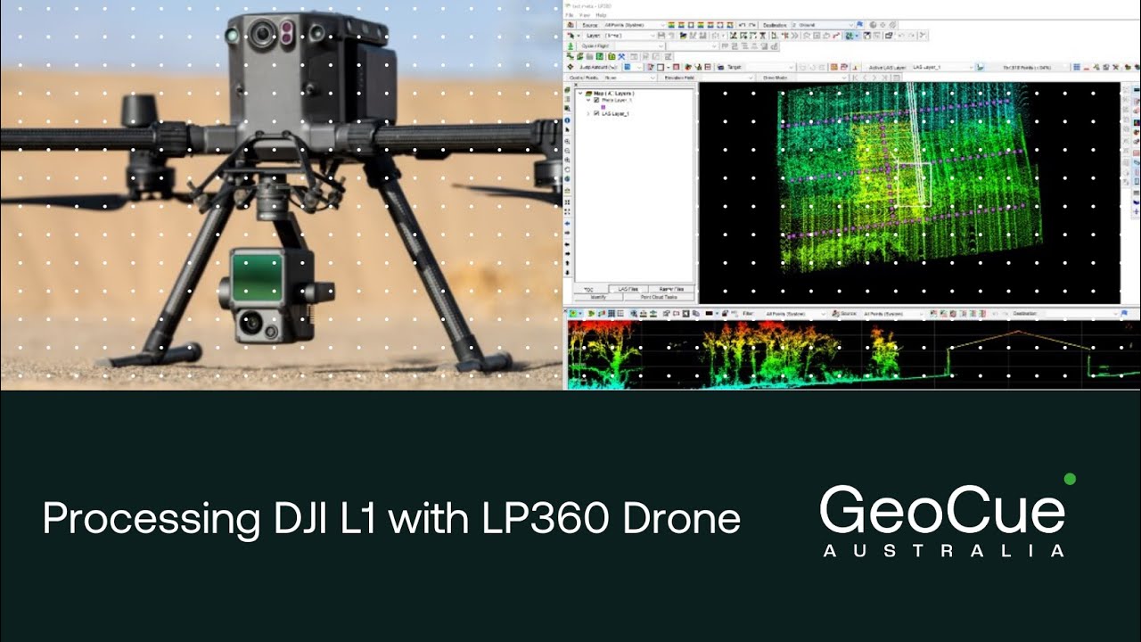 Processing L1 Data in LP360 Drone V2 - YouTube