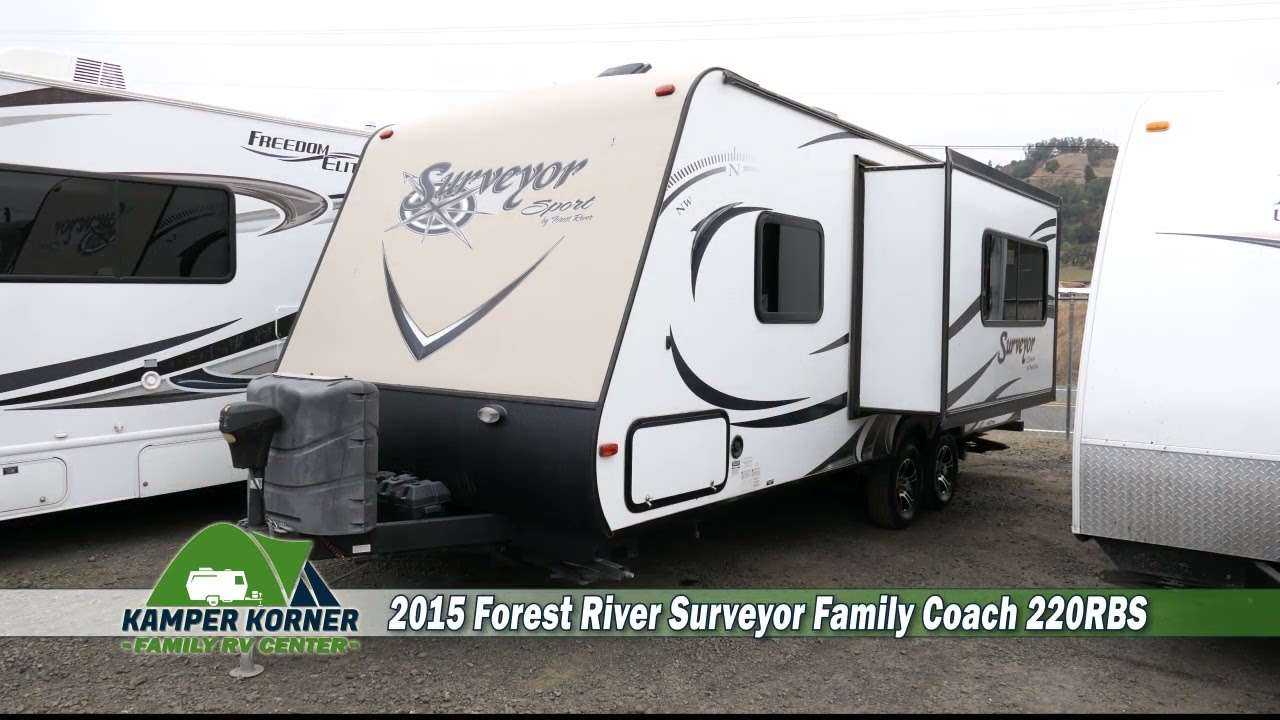 2015 Forest River Surveyor Family Coach 220RBS Stock No 10546A 25 ft ...