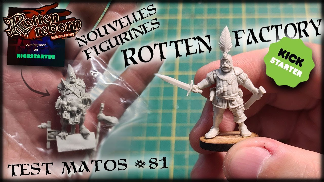Rotten REBORN : Kickstarter - Test matos 81 #kickstarter #miniatures # ...