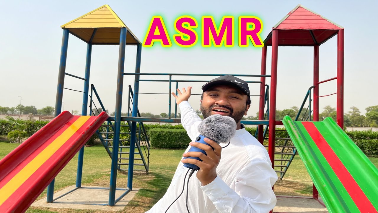 ASMR in Public Park Tapping and Scratching Sounds Give You Tingles ...