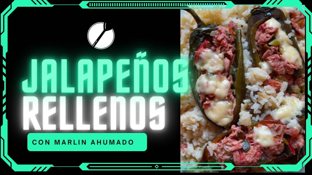 JALAPEÑOS rellenos con MARLIN AHUMADO, temporada de cuaresma y COMIDA ...