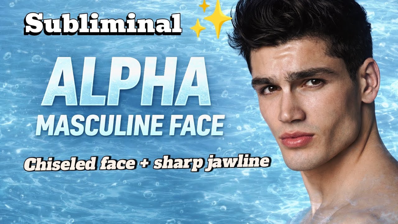 Ultimate Alpha Male Glow Up Subliminal 💎 Sharp Jawline + Model Face ...