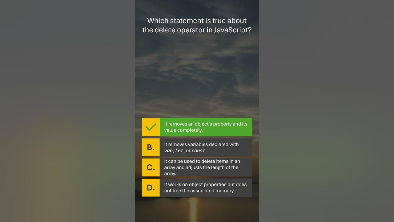 Testyourjavascript 21 100 Javascript Mcq And Answer Javascript Programming Coding Procademy