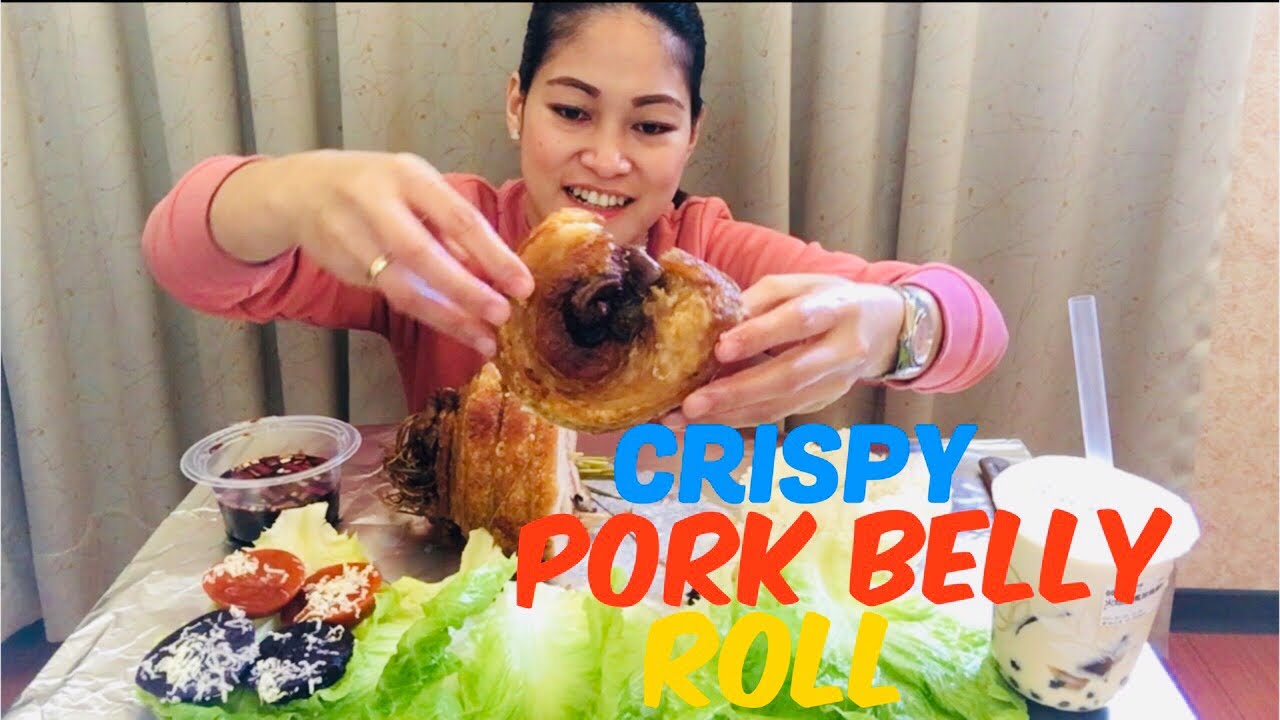 CRISPY PORK BELLY ROLL || LUTO NG BOYFRIEND KO || Simply luzy vlog - YouTube