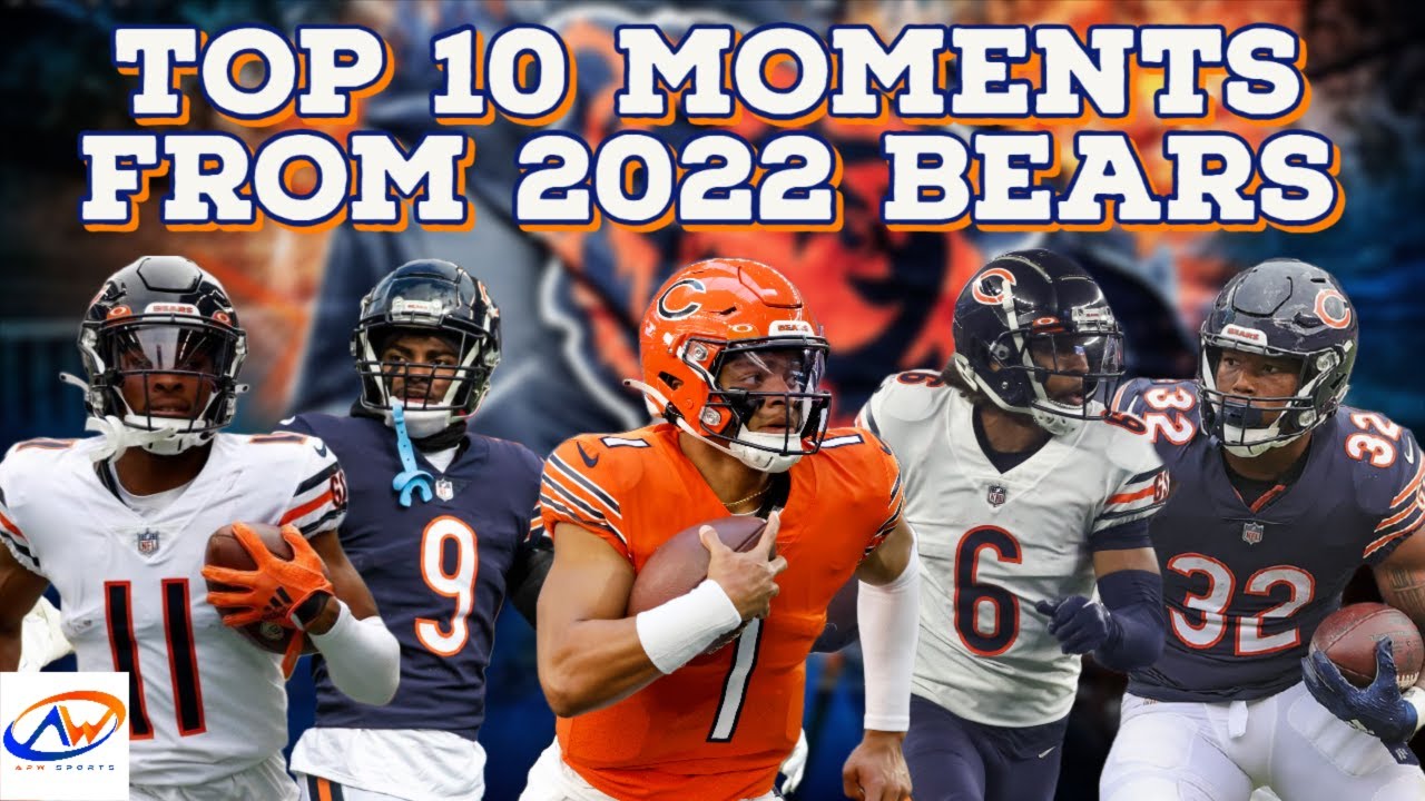 Top 10 Moments From Chicago Bears 2022 Season!!! - YouTube
