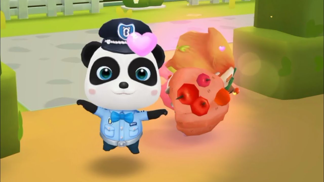 Panda Kecil Berpatroli dan Membantu Menangkap Maling | BabyBus ...