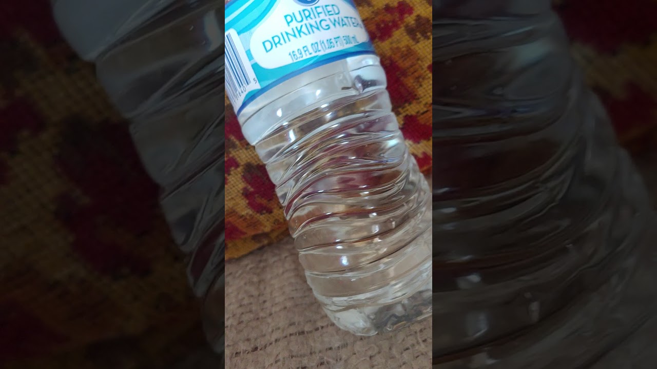 everybody is doing irl vids so I filmed my water bottle - YouTube