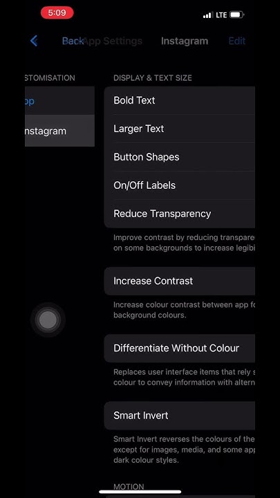 How to customise accessibility settings app by app in iphone #apple #iphone #viral #shorts - YouTube
