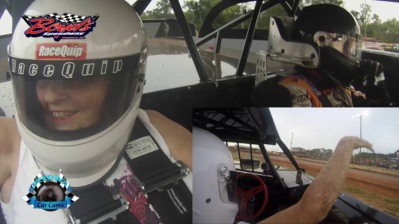 2 Seater Ride with Riley Hickman at Boyds Speedway on 7-24-17 - Dirt ...