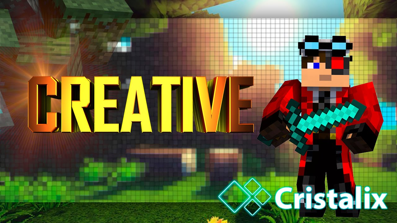 НОВЫЙ, КРУТОЙ СЕРВЕР CREATIVE на cristalix, быстрей заходи)) - YouTube