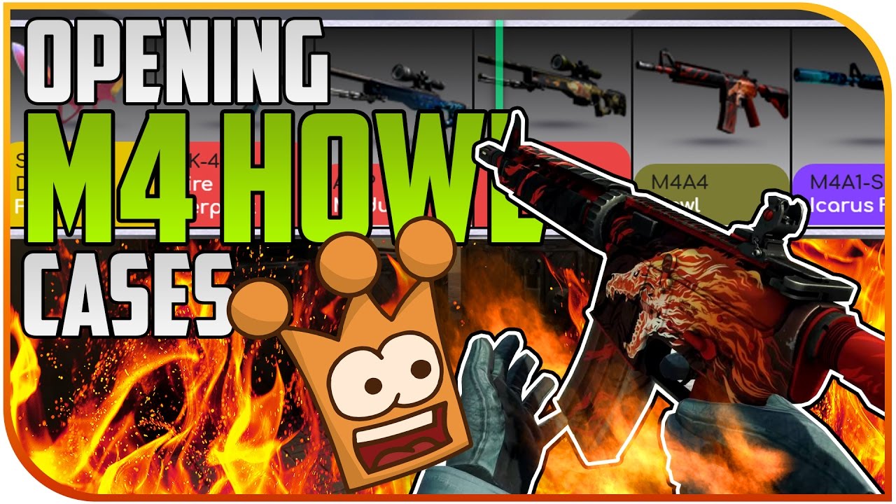 Jagd auf die M4 HOWL !! M4 HOWL Cases opening - CS:GO Drakemoon ...