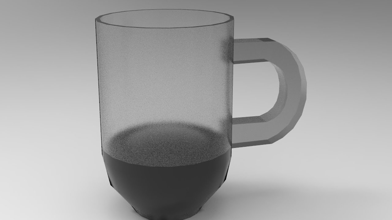 How to model a glass/cup in maya 2020 - YouTube