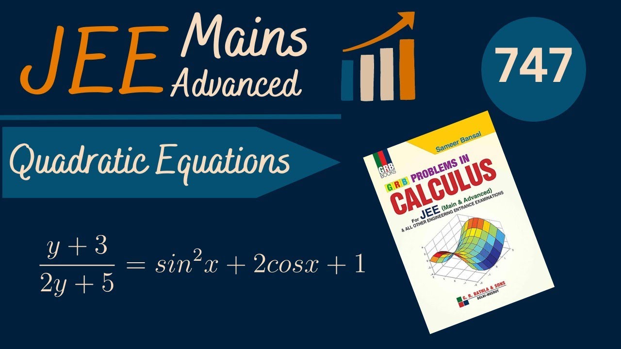 #747 Jee maths problem based on quadratic equation | #jeeadvanced2024 # ...