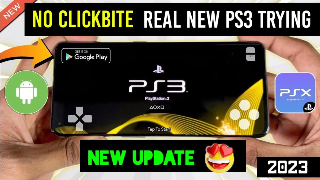 🔥[NEW] TESTING PSX PS3 EMULATOR FOR ANDROID FROM PLAYSTORE | DOES IT ...