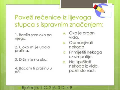 8. razred, Hrvatski jezik: Frazemi - YouTube