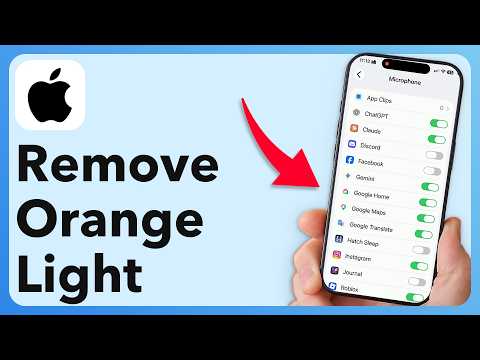 How To Remove Orange Light On iPhone