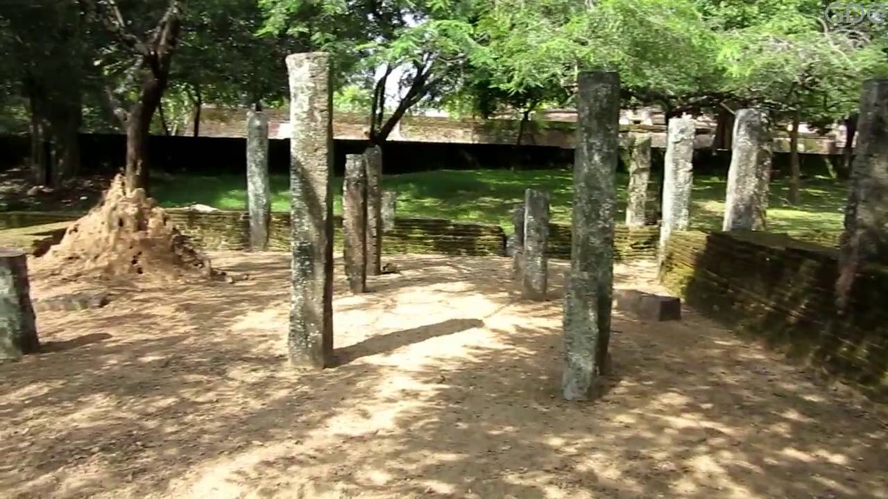 Monastic Hospital in the Ancient Kingdom Polonnaruwa - YouTube