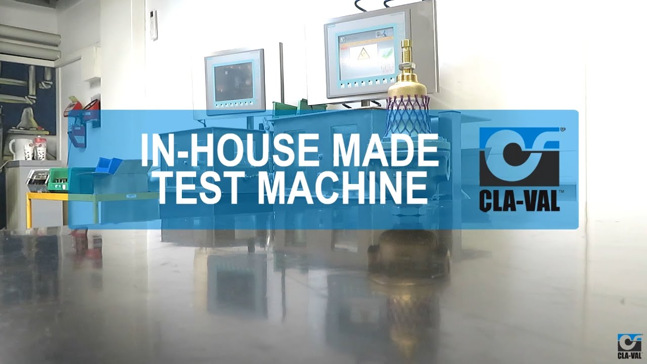 IN-HOUSE MADE TEST MACHINE - YouTube