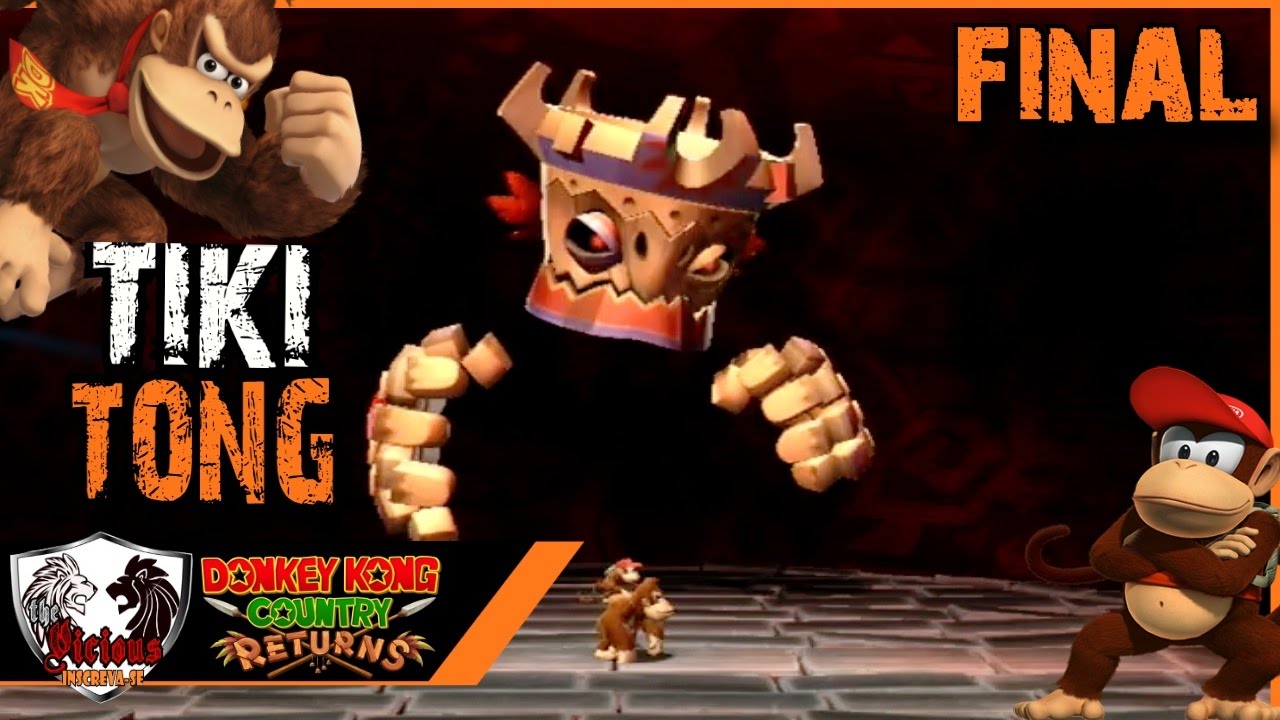 DONKEY KONG COUNTRY RETURNS - WII #FINAL - "Tiki Tong - DIFÍCIL ...