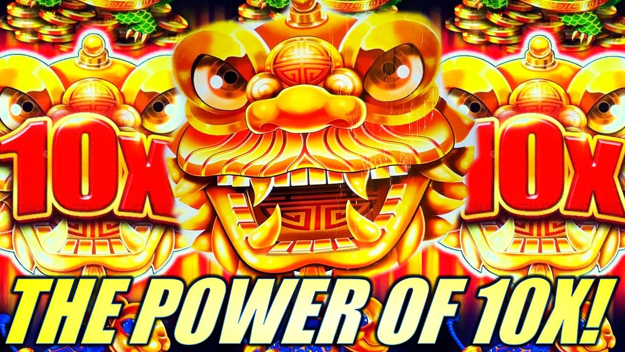 THE POWER OF 10X!! 😍 NEW SLOT! LEGENDARY LION Slot Machine (AGS) #Ad ...
