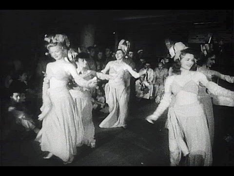 HD Historic Archival Stock Footage WWII - Stage Stars Lend Their ...